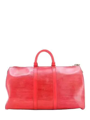 LOUIS VUITTON Keepall 45 Travel Bag - Red