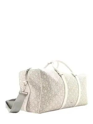 Dior Lingot Duffle Bag Oblique Jacquard 50 - Neutrals