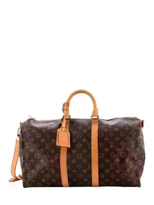 LOUIS VUITTON Keepall Bandouliere Monogram Canvas 45 - Brown
