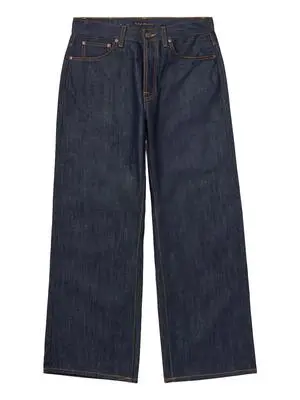 Nudie Jeans Loud Larry Wide-leg Organic Jeans - Blue