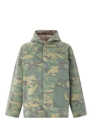 Needles Reversible Camouflage-print Hooded Jacket - Green