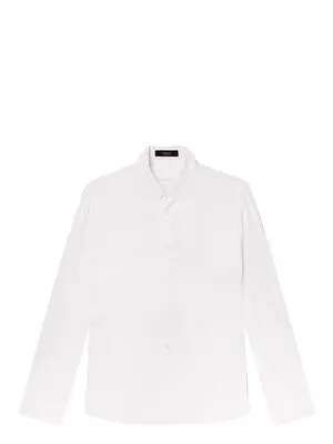 Gucci Logo-jacquard Silk Shirt - White