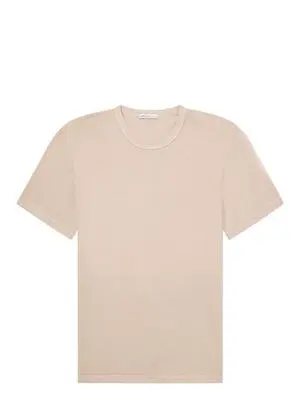 JAMES PERSE Combed Cotton-jersey T-shirt - Beige