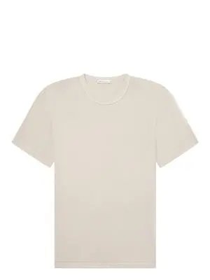 JAMES PERSE Combed Cotton-jersey T-shirt - Neutrals