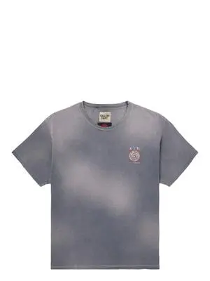 GALLERY DEPT. 40-year Printed Distressed Cotton-jersey T-shirt - Gray