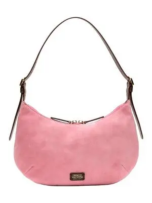 FRANCES VALENTINE Starr Suede Hobo Bag - Pink