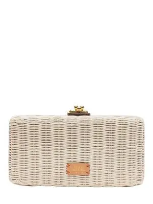 FRANCES VALENTINE Frances Valentine Pepper Wicker Clutch