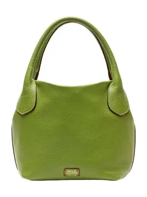 FRANCES VALENTINE Mini Sweet Pea Leather Top Handle Bag - Green