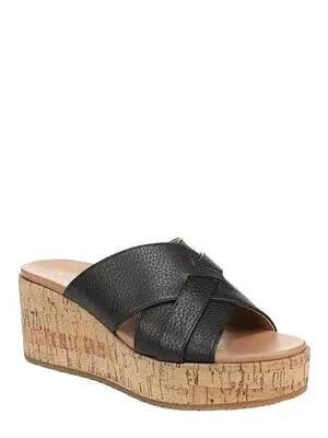Vionic Dawn Platform Sandal - Black