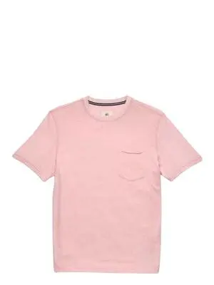 SURFSIDE SUPPLY CO. Nick Slub Pocket Tee - Pink Dolphin
