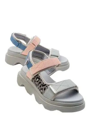 PROLOGUE SHOES Tedy Velcro Strap Sandal Multi