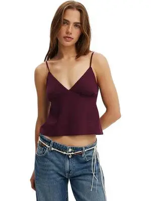 COTTON ON The Daydream Cami - Blackberry Belle