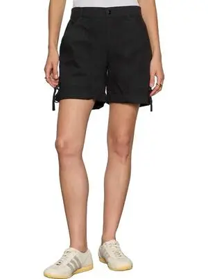 Sanctuary Stretch Cotton Shorts Black