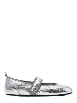Bimba Y Lola Velcro Ballerina Sneaker - Silver