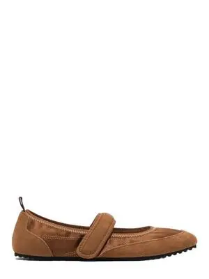 Bimba Y Lola Velcro Ballerina Sneaker - Tan