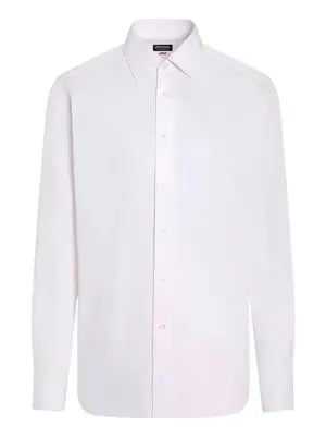 Zegna Centoventimila Cotton Shirt - White