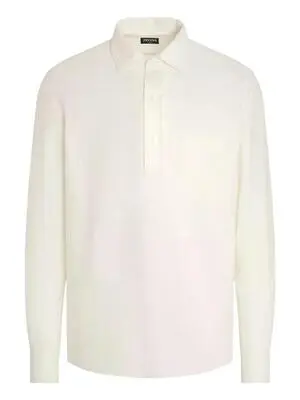 Zegna Chest-pocket Polo Shirt - White