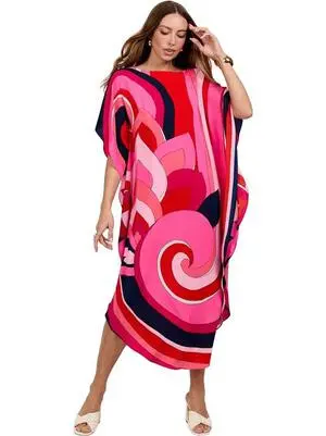 Trina Turk Jalani Maxi Caftan Dress - Multi