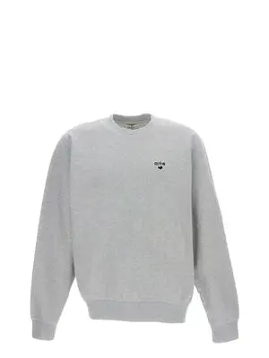 ARTE ANTWERP Embroidered-logo Sweatshirt - Grey