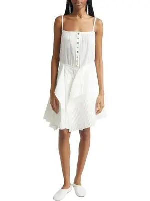 EENK EENK Pleated Asymmetric Dress