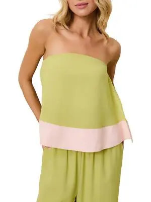 Solid & Striped Antonia Strapless Top - Guava
