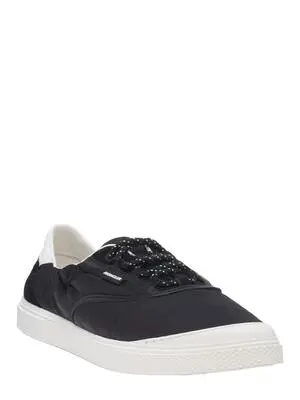 Moncler Vera Leisure Low Top Sneaker - Black