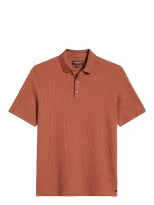 JOHNSTON & MURPHY Tilson Textured Performance Polo