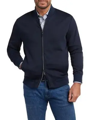 David Donahue Cruiser Bomber Jacket - Navy