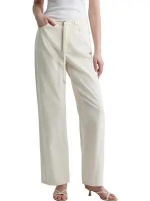 Rails Normandie Wide-leg Jeans - Ivory