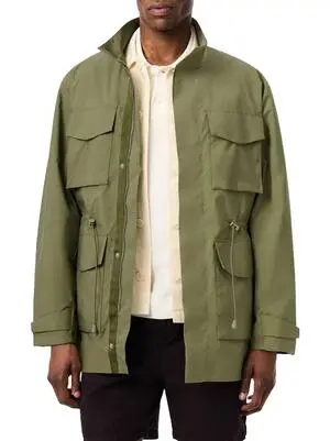 Lacoste Essentials Water-repellent Field Jacket - Khaki