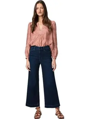 Paige Anessa Wide-leg Jeans - Denim