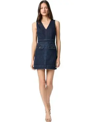 PAIGE Sylvia Mini Denim Dress