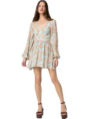 Paige Summerland Mini Dress - Floral