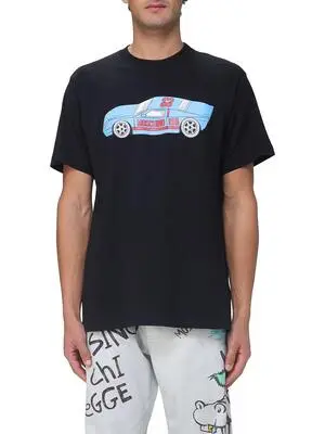 Moschino Printed Cotton T-shirt - Black