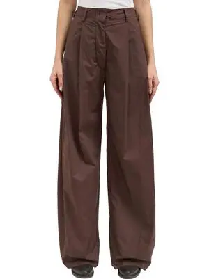 THELATEST Wide Leg Trousers - Brown