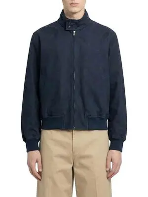 A.p.c. Cotton Bomber Jacket - Blue