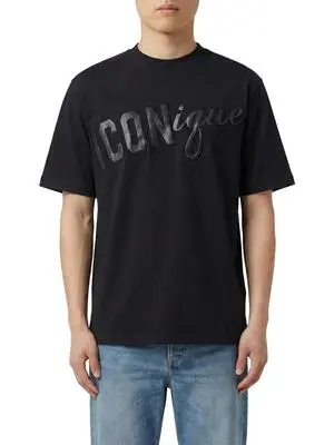Dsquared2 Icon Cotton T-shirt Black