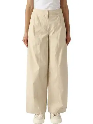 Max Mara Strenna Wide Leg Stretch Cotton Trousers - Rope