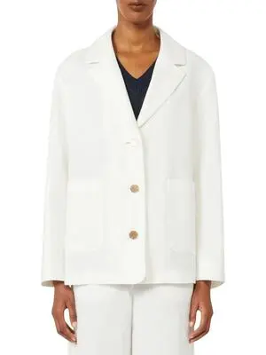 Max Mara S Max Mara Tailored Blazer White