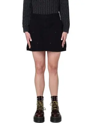 Carhartt Work In Progress Denim Mini Skirt - Black
