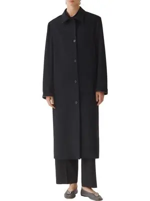 Fabiana Filippi Long Coat - Blue