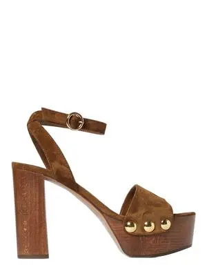 GIANVITO ROSSI Heeled Sandal - Brown