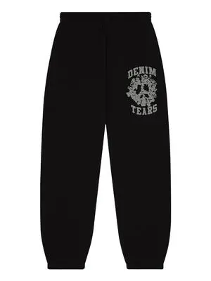 DENIM TEARS Denim University Sweatpants - Black