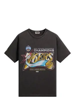 Kith For Nba All-star Philadelphia 76ers Vintage Tee - Black