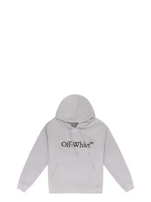 Off-White Big Bookish Skate Hoodie - Grey