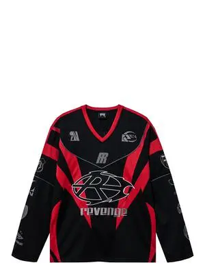 REVENGE Racer Patch Jersey - Black