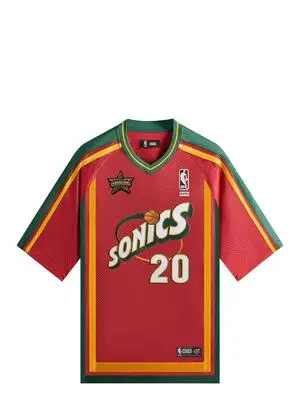 Kith For Nba All-star Seattle Supersonics Leon Shirt - Red