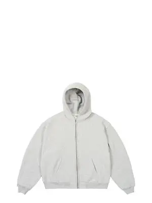 PALACE Zip Hooded Sweatshirt - Grey