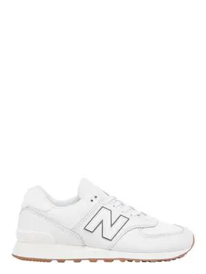 NEW BALANCE 574 Gum - White