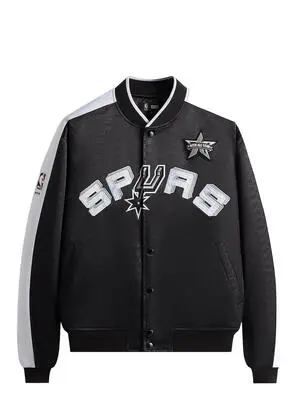 Kith Nba All-star San Antonio Spurs Bomber Jacket - Black